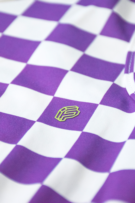 Purple Checker Tank Top – Flipped Lab